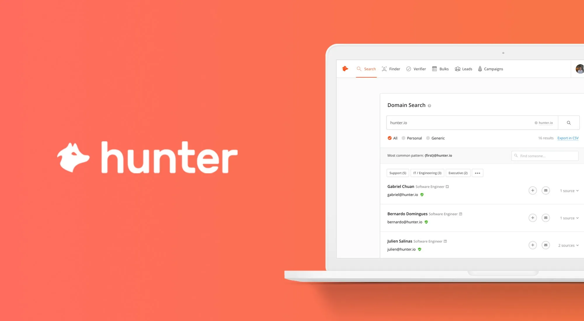 Hunter.io - Find Email Addresses Easily